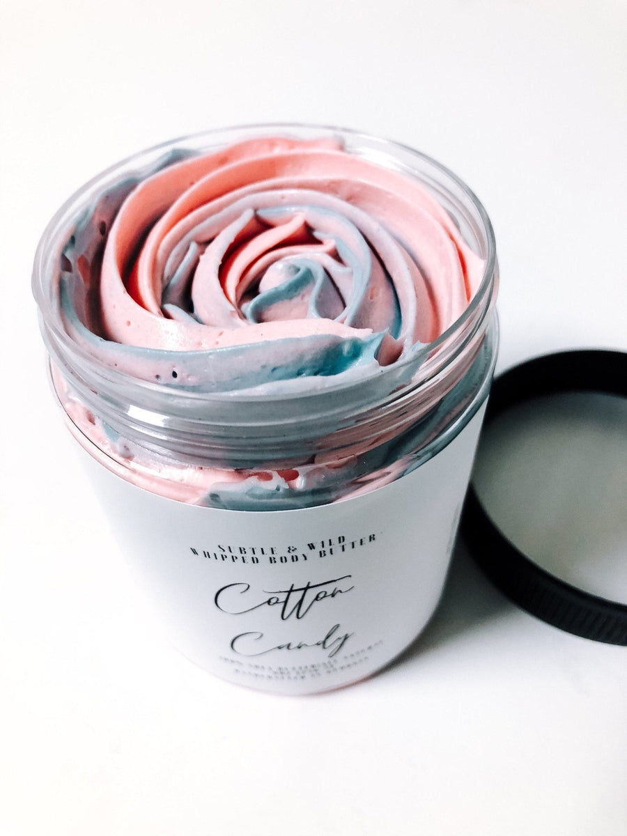 Wholesale Cotton Candy 4 oz Body Butters – Subtle and Wild